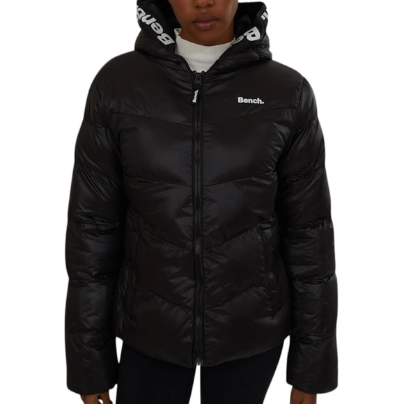 Bench | Jackets & Coats | Bench Philippa Puffer Jacker Womens Nwt Black ...